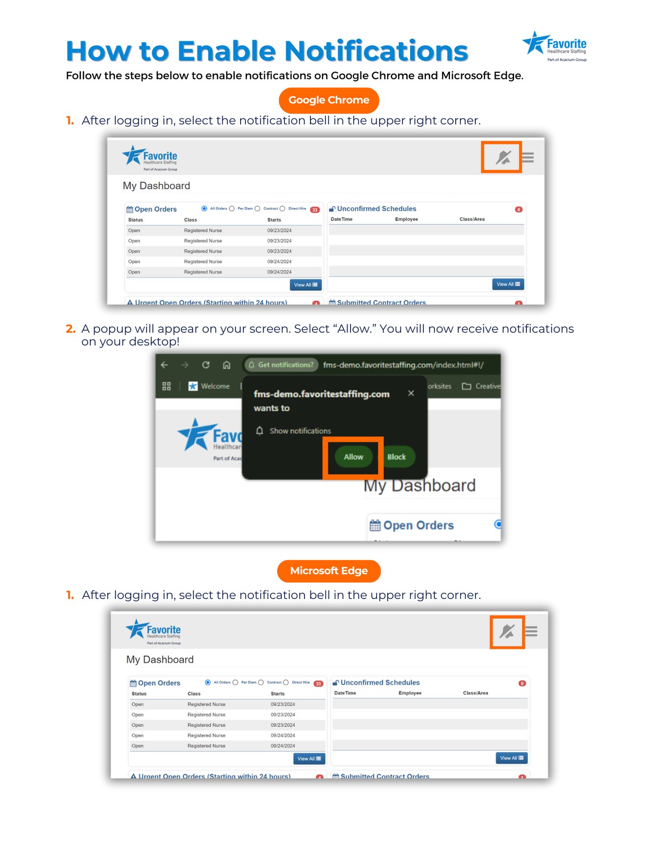 How to Enable Notifications